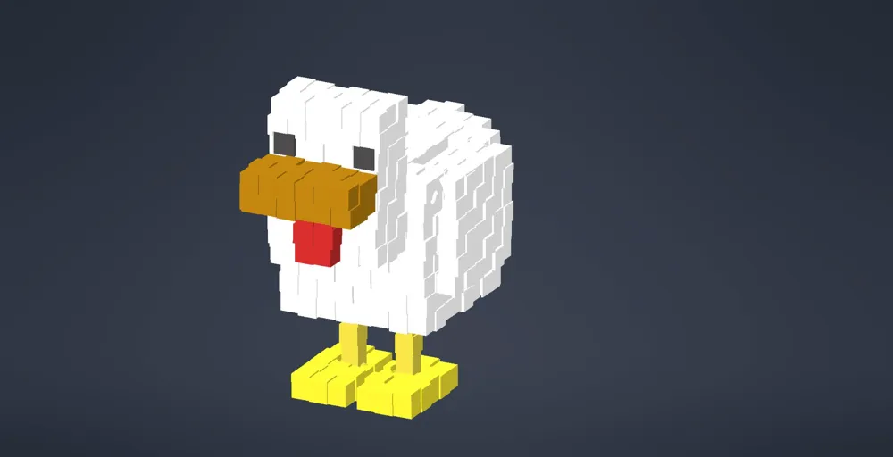Minecraft Duck by coufi2002 - MakerWorld