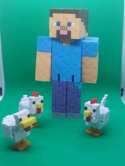 Minecraft Duck by coufi2002 - MakerWorld
