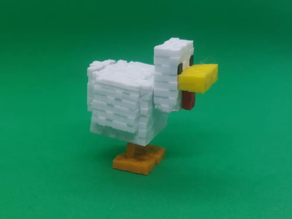 Minecraft Duck by coufi2002 - MakerWorld