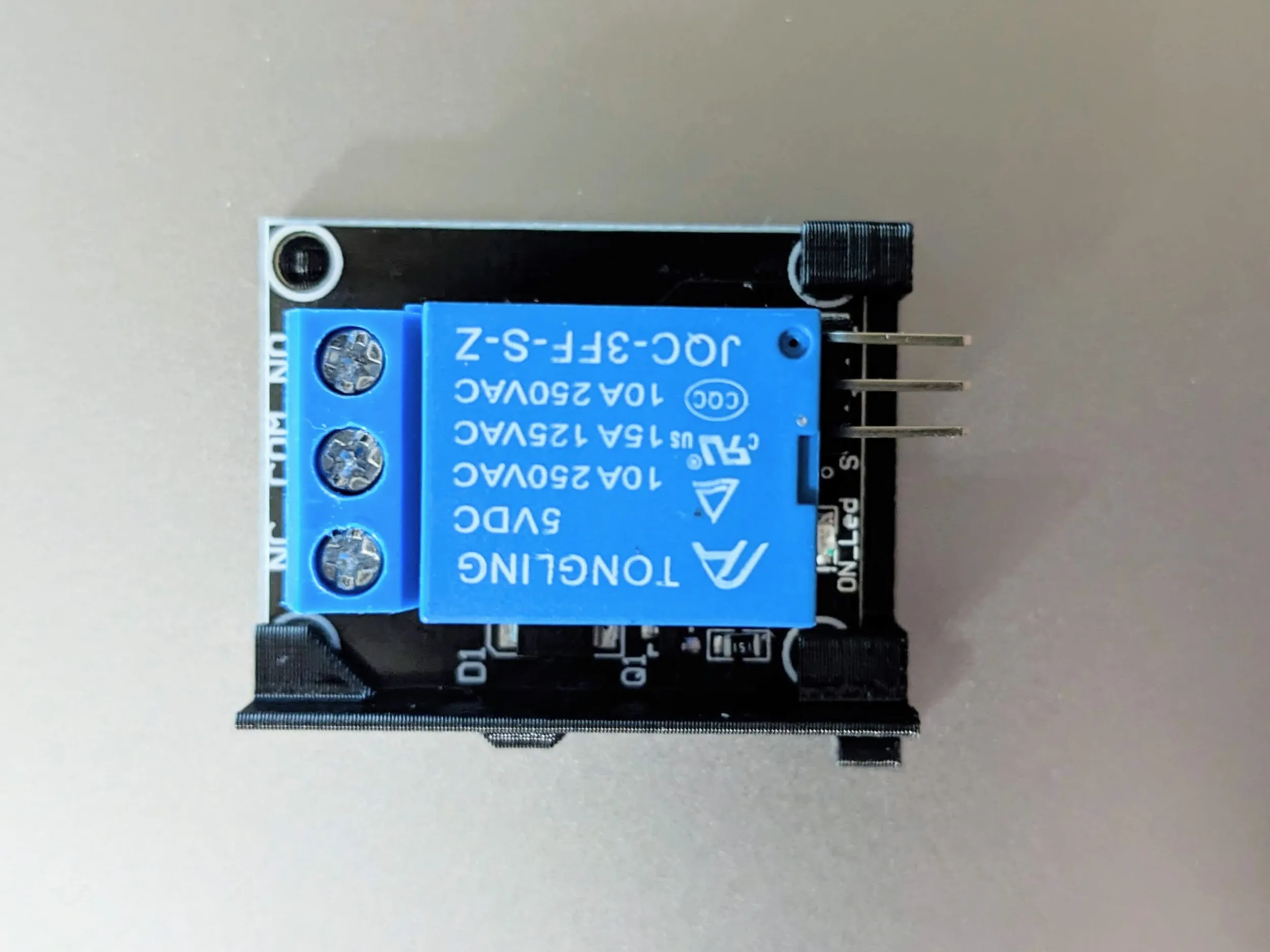 P1 Series Relay Mount (LED Lighting) - Free 3D Print Model - MakerWorld