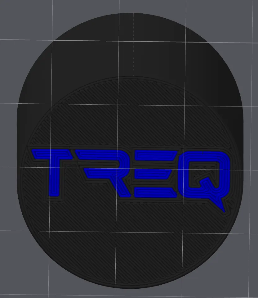 Simrig Simfeet Cap - TREQ Logo Remixed by Dennis Blomaard - MakerWorld