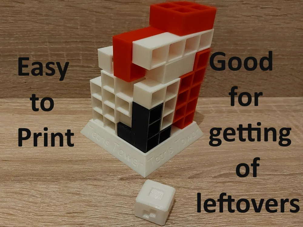 Tetris Tower by Becks86 - MakerWorld