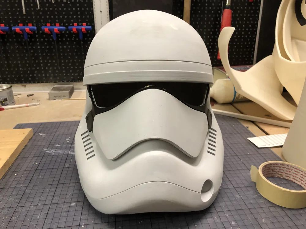 Stormtrooper First Order helmet by KeepTheBOX - MakerWorld