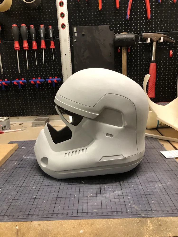 Stormtrooper First Order helmet by KeepTheBOX - MakerWorld