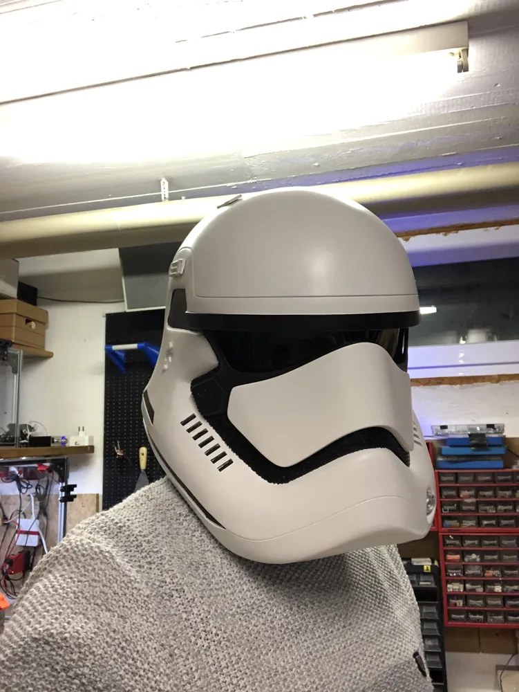 Stormtrooper First Order helmet - Free 3D Print Model - MakerWorld