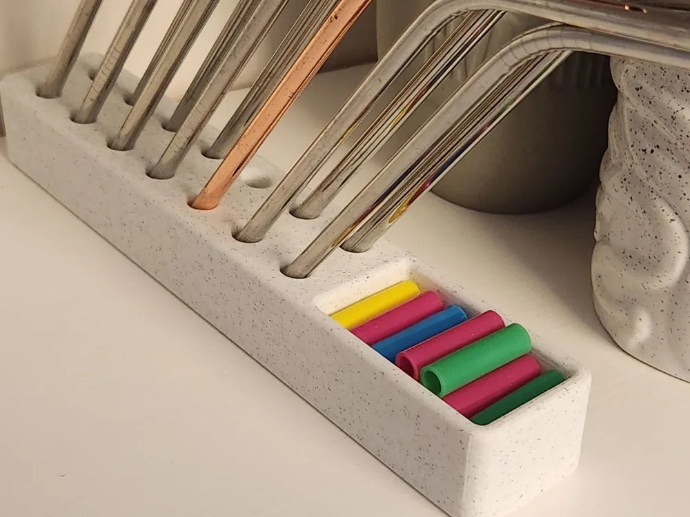 Metal Straw Stand/Holder by ThomaS - MakerWorld