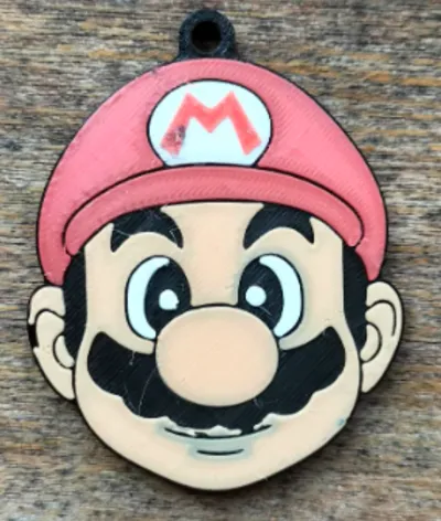 Mario Keychain by walkingbass - MakerWorld
