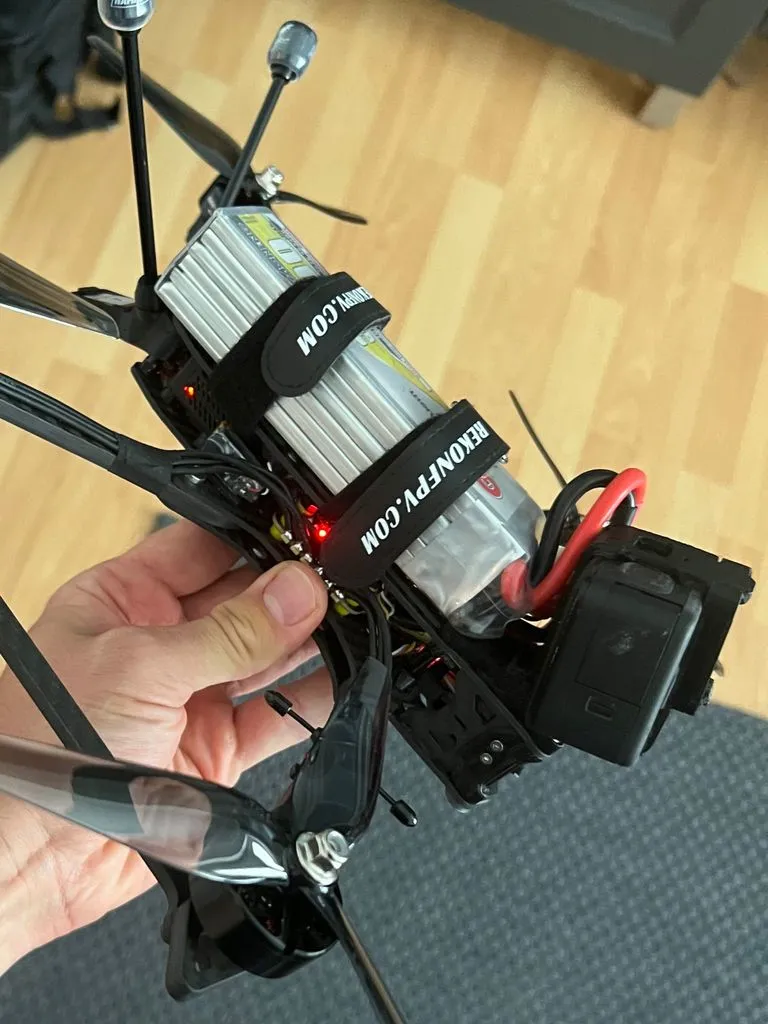 HGLRC Rekon 7 GoPro 11 Mini Fixed Mount with TBS ND - 30/35 by McFly.FPV - MakerWorld