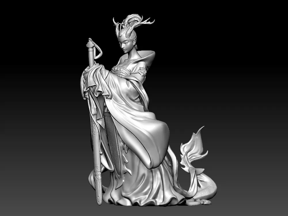 Dragon Girl by UCHF - MakerWorld