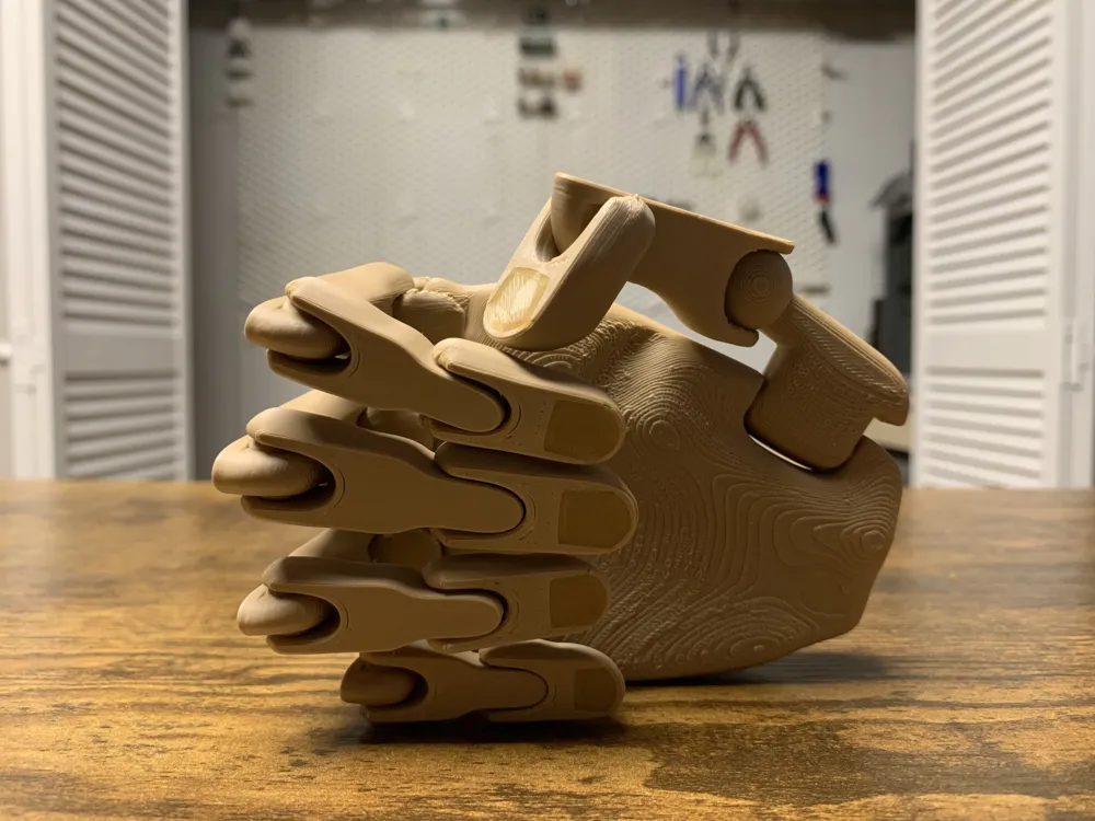 Fingertips with Fingernails (for Posable Articulated Hand Model by ...