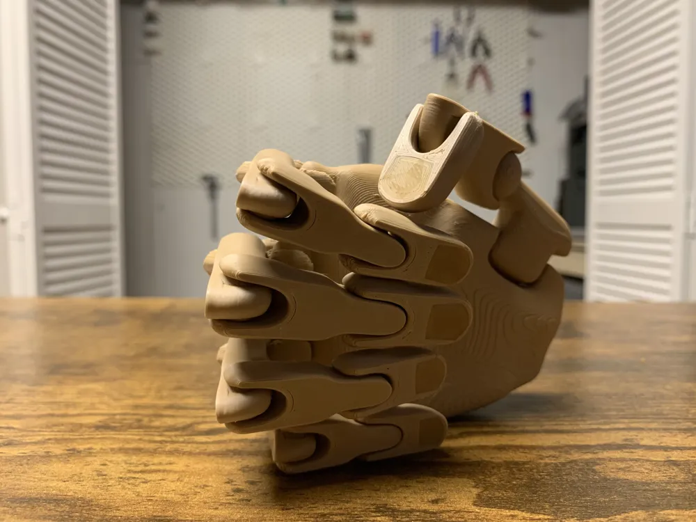 Fingertips with Fingernails (for Posable Articulated Hand Model by ...