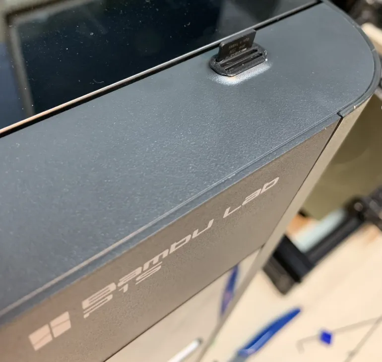 Bambu P1S Micro SD Card Holder by tcrossjr - MakerWorld