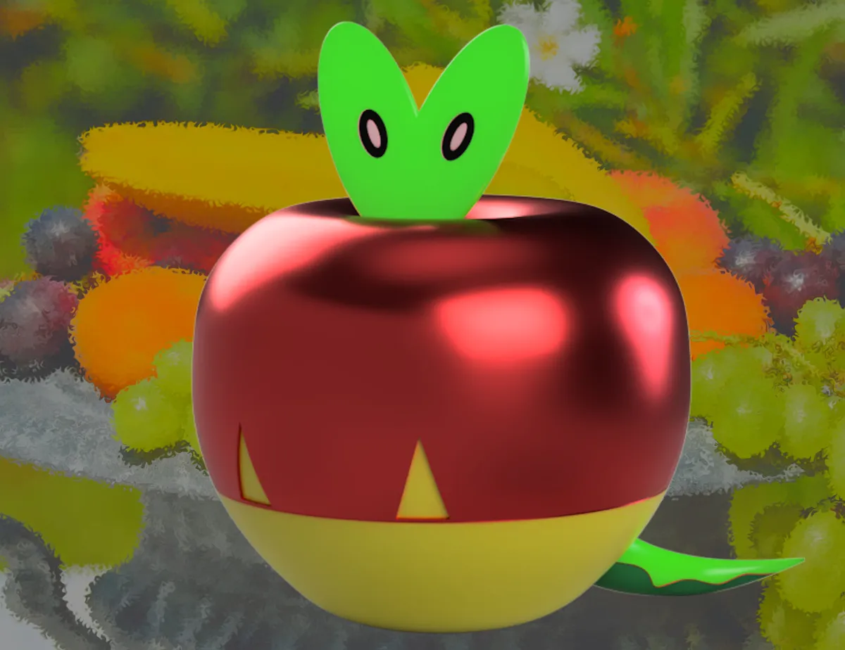 Applin Pokemon - Free 3D Print Model - MakerWorld