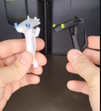 Dancing Light Fury from the dancing Toothless meme Remixed by 3DMARKED ...