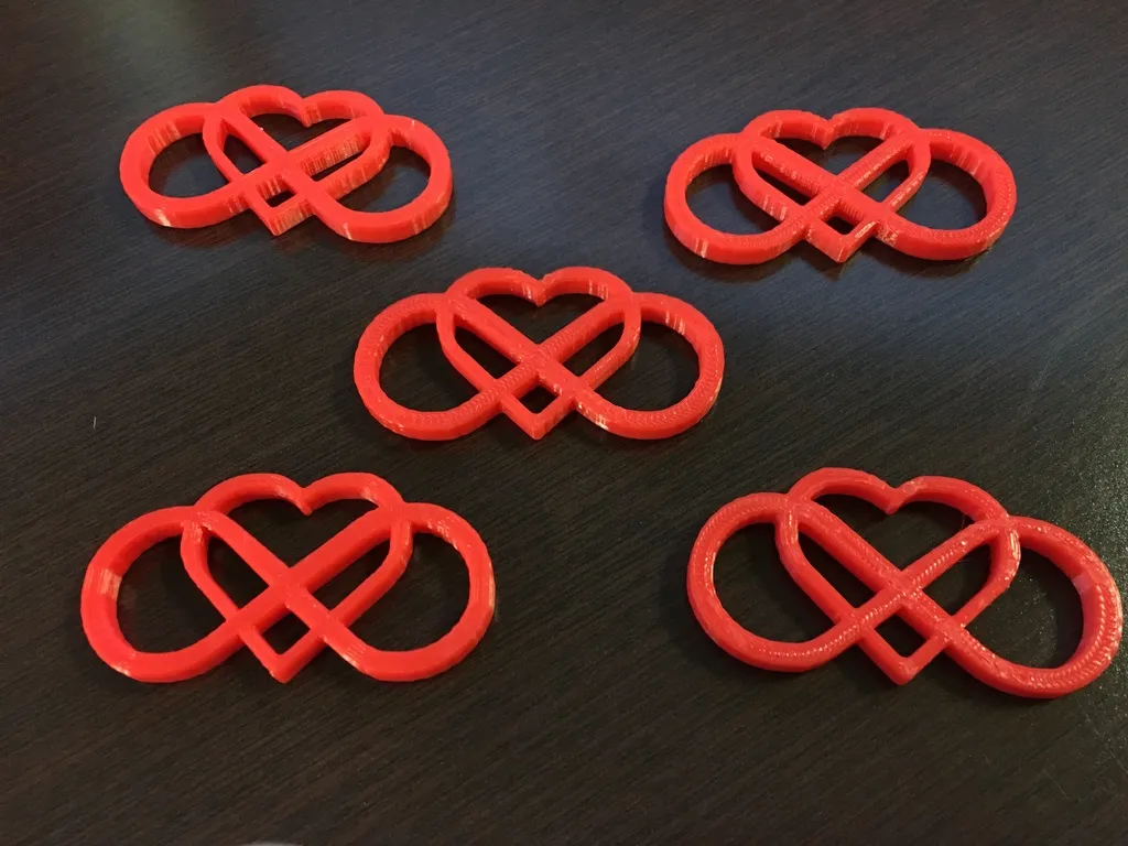 infinity love - Free 3D Print Model - MakerWorld