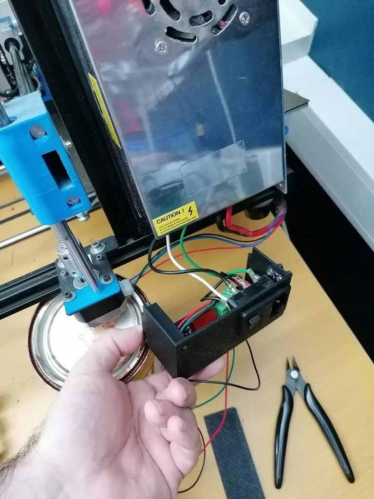 PSU Cover with space for Power Loss detection module by eried - MakerWorld