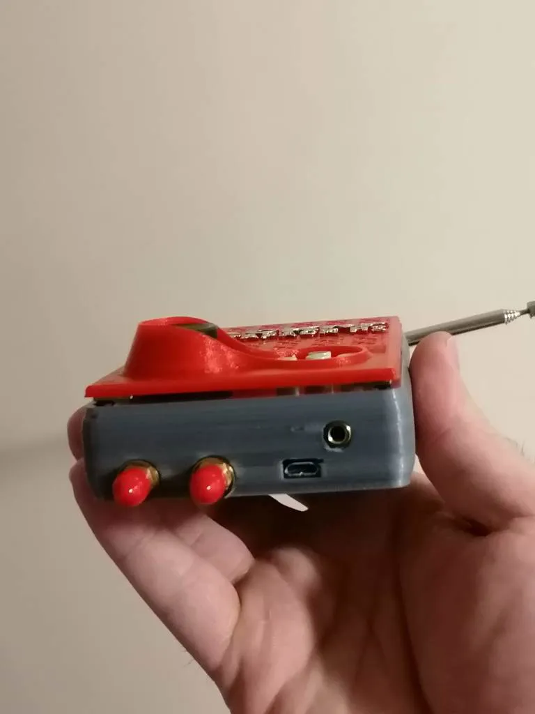 Magnetic faceplate protector for HackRF Portapack H2 case by eried ...