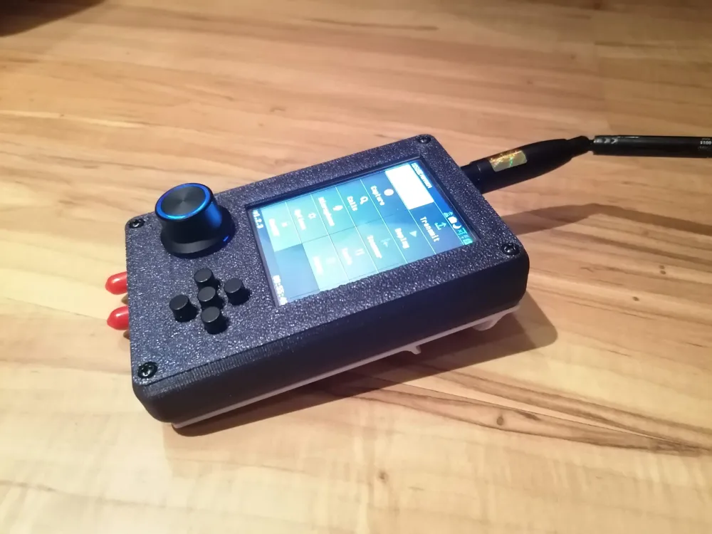 Magnetic faceplate protector for HackRF Portapack H2 case by eried ...