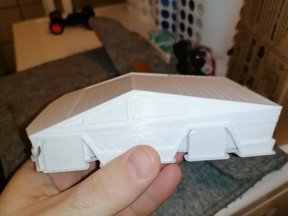 Tesla CyberTruck shell for $12 USD Banggood RC Car by eried - MakerWorld