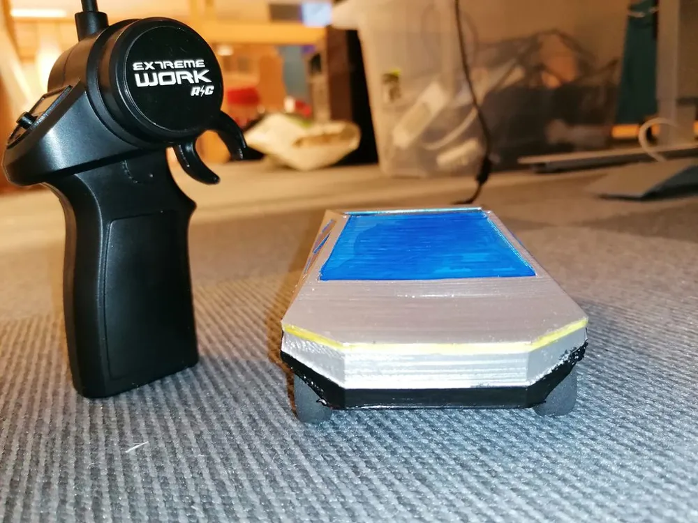 Tesla CyberTruck shell for $12 USD Banggood RC Car by eried - MakerWorld