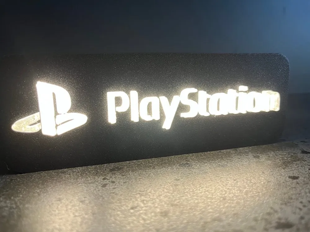 Playstation Logo Lamp by robert.schanze - MakerWorld