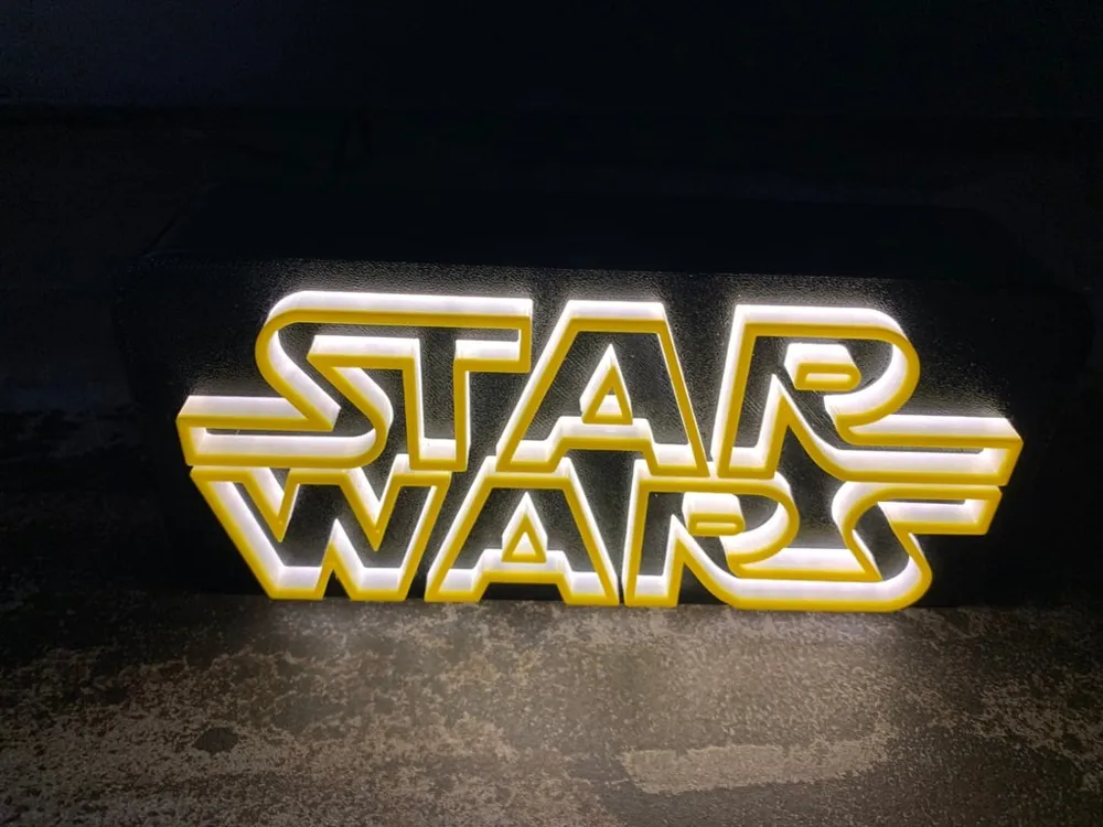 STAR WARS Logo Lamp by robert.schanze - MakerWorld