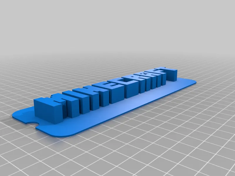 MINECRAFT Logo Lamp by robert.schanze - MakerWorld