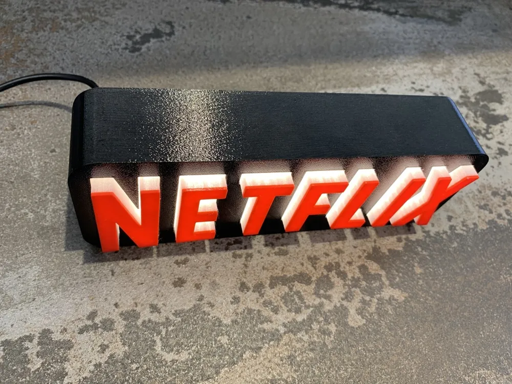 A tribute to NETFLIX by robert.schanze - MakerWorld