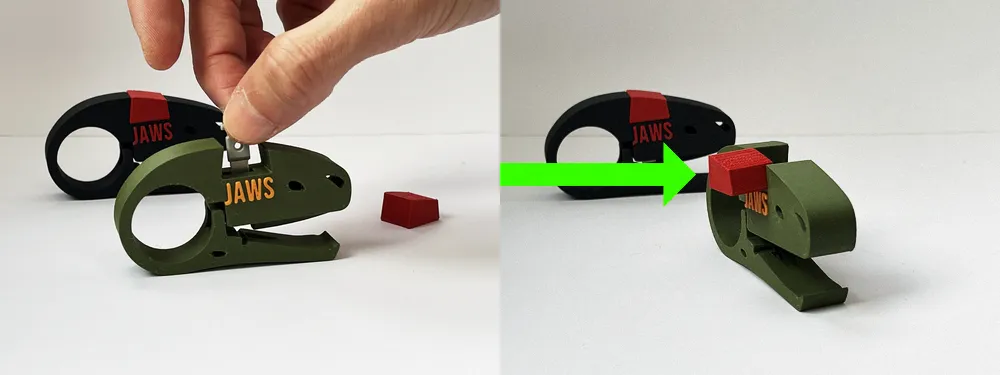 Jaws - Bambu filament cutter by FlorinV MakerWorld: Download Free 3D Models