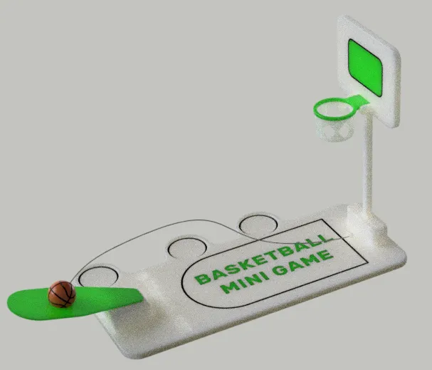 Basketball mini game - Free 3D Print Model - MakerWorld