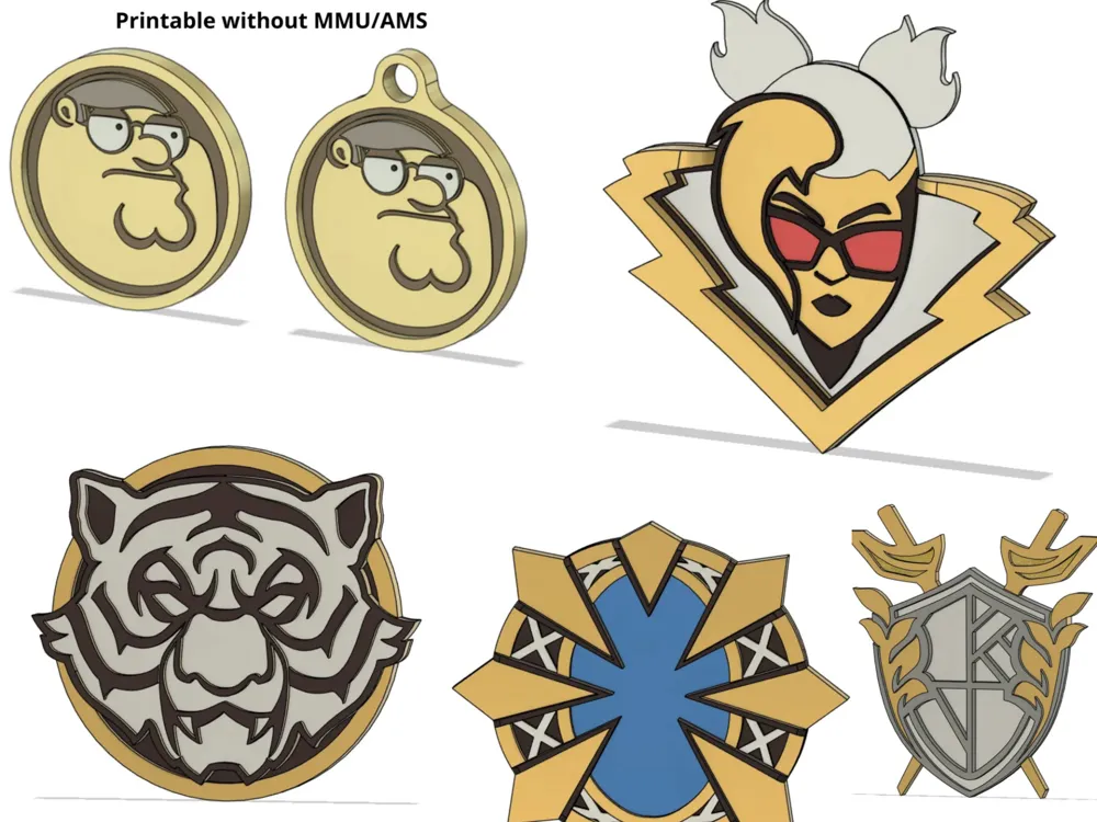 fortnite medallions collection by Ts3D - MakerWorld