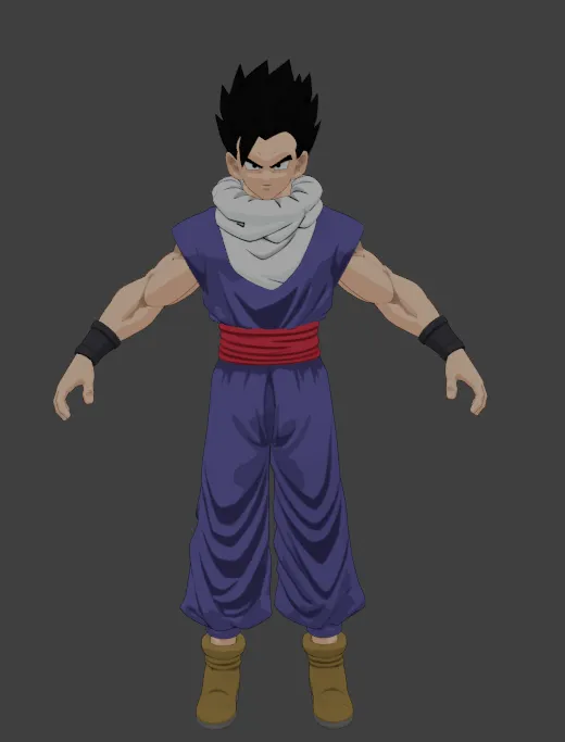 Son Gohan by 3D_tisk - MakerWorld