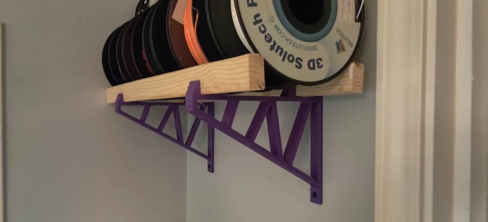 Filament Shelf Bracket by davidz453 - MakerWorld
