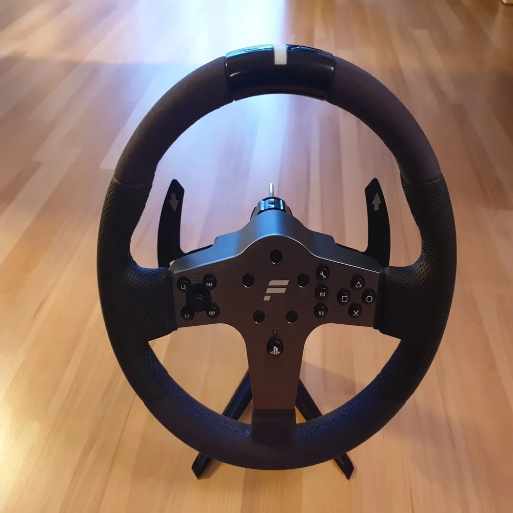 Fanatec Wheel Stand with Quick Release Mount Remixed by SmashD - MakerWorld