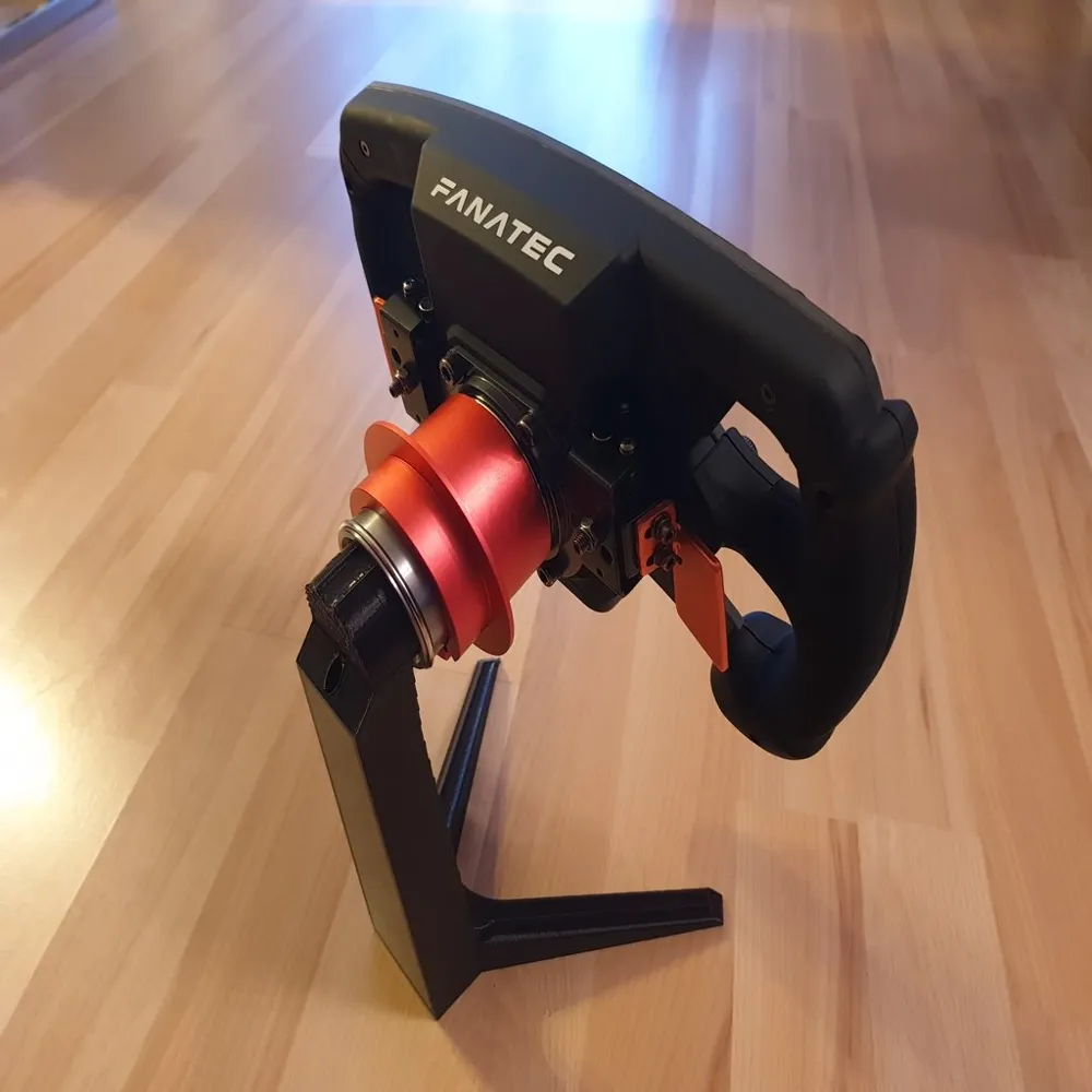 Fanatec Wheel Stand with Quick Release Mount Remixed by SmashD - MakerWorld