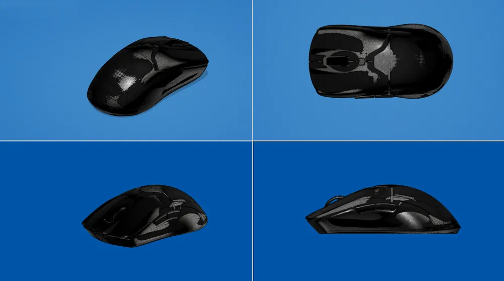 TEST SHAPE Razer Viper Mini ZS-VM Mouse Mod Shape Test by ...