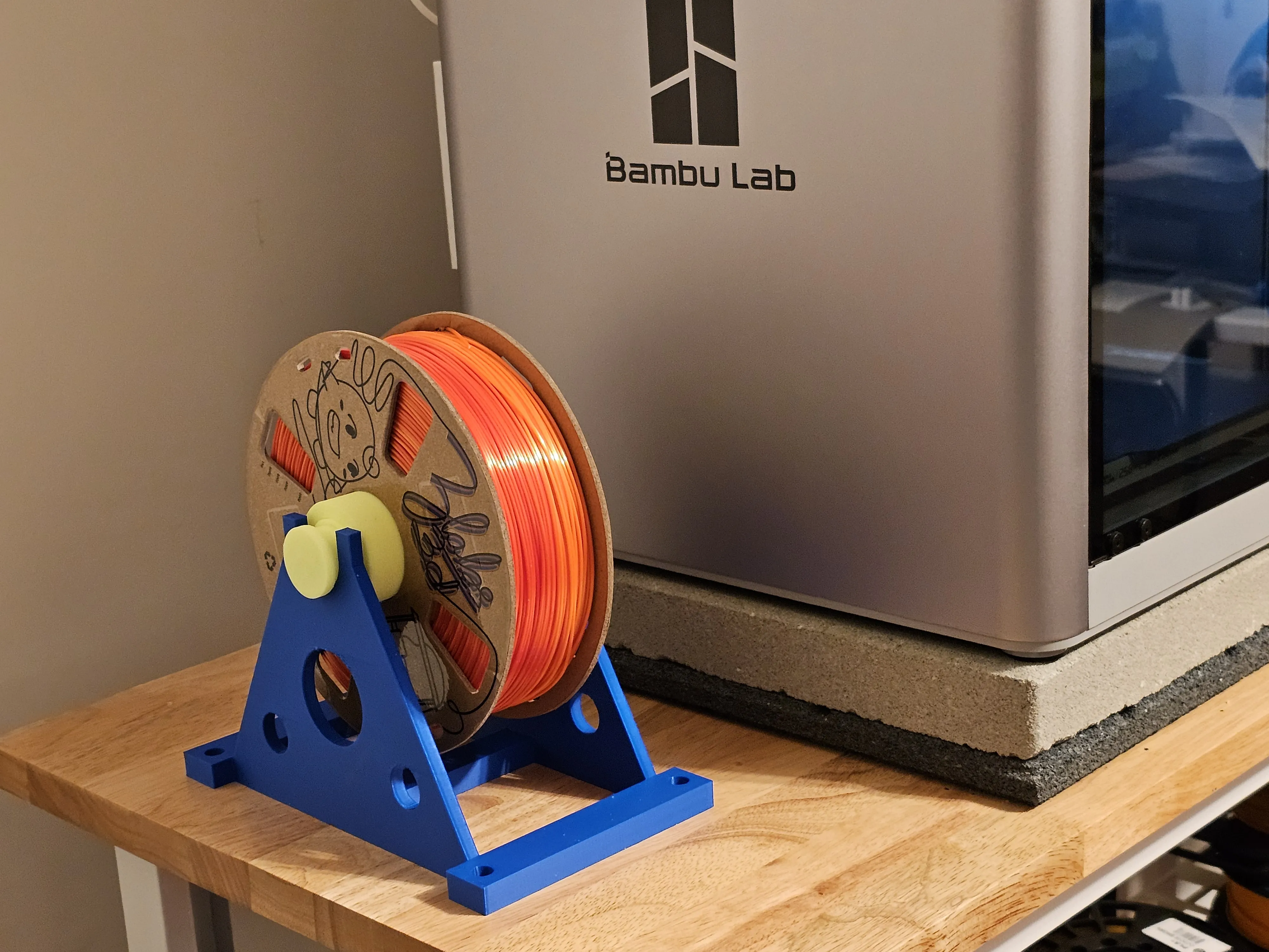 Filament Spool Holder/Feeder by MikeGTP MakerWorld: Download Free 3D Models