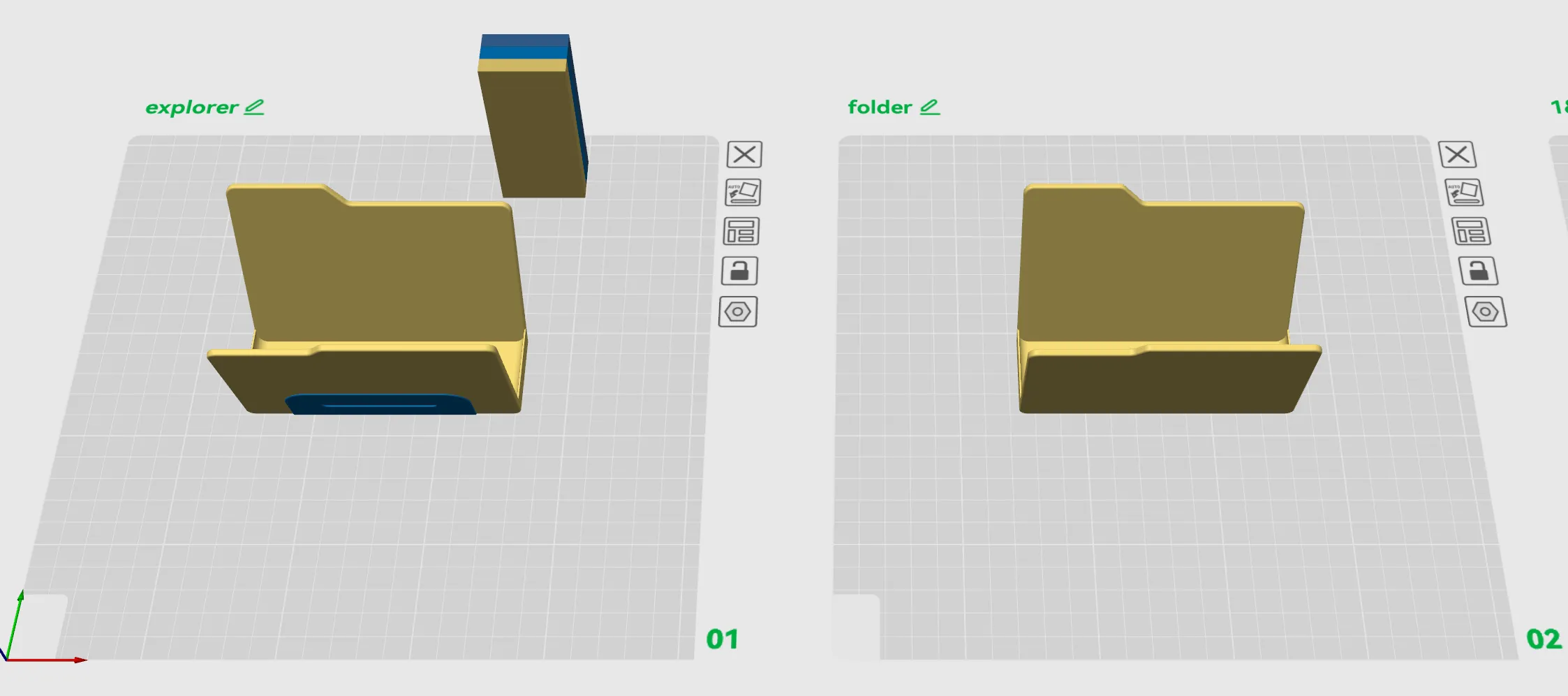 Folder Filament Swatch box-(MakerLab) - Free 3D Print Model - MakerWorld