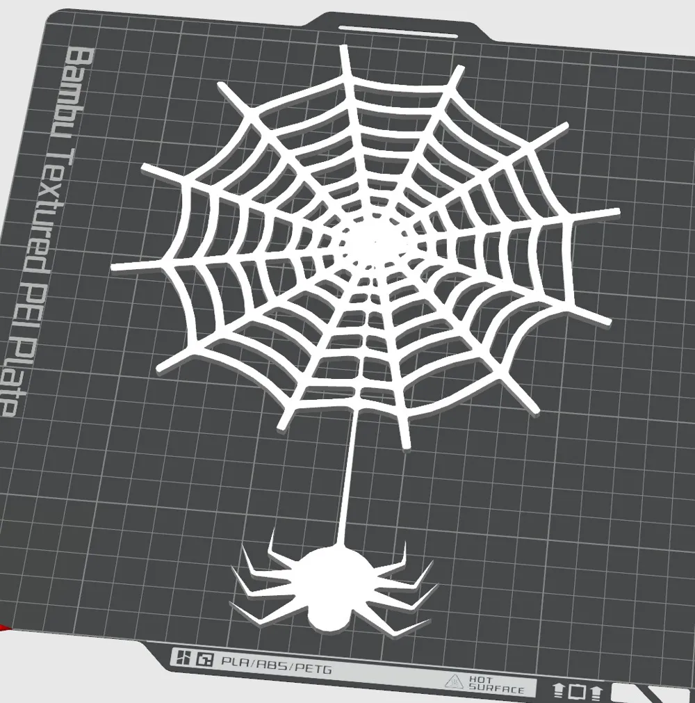 SPIDER WEB, SPIDER MAN DECORATION by ArkyPT - MakerWorld