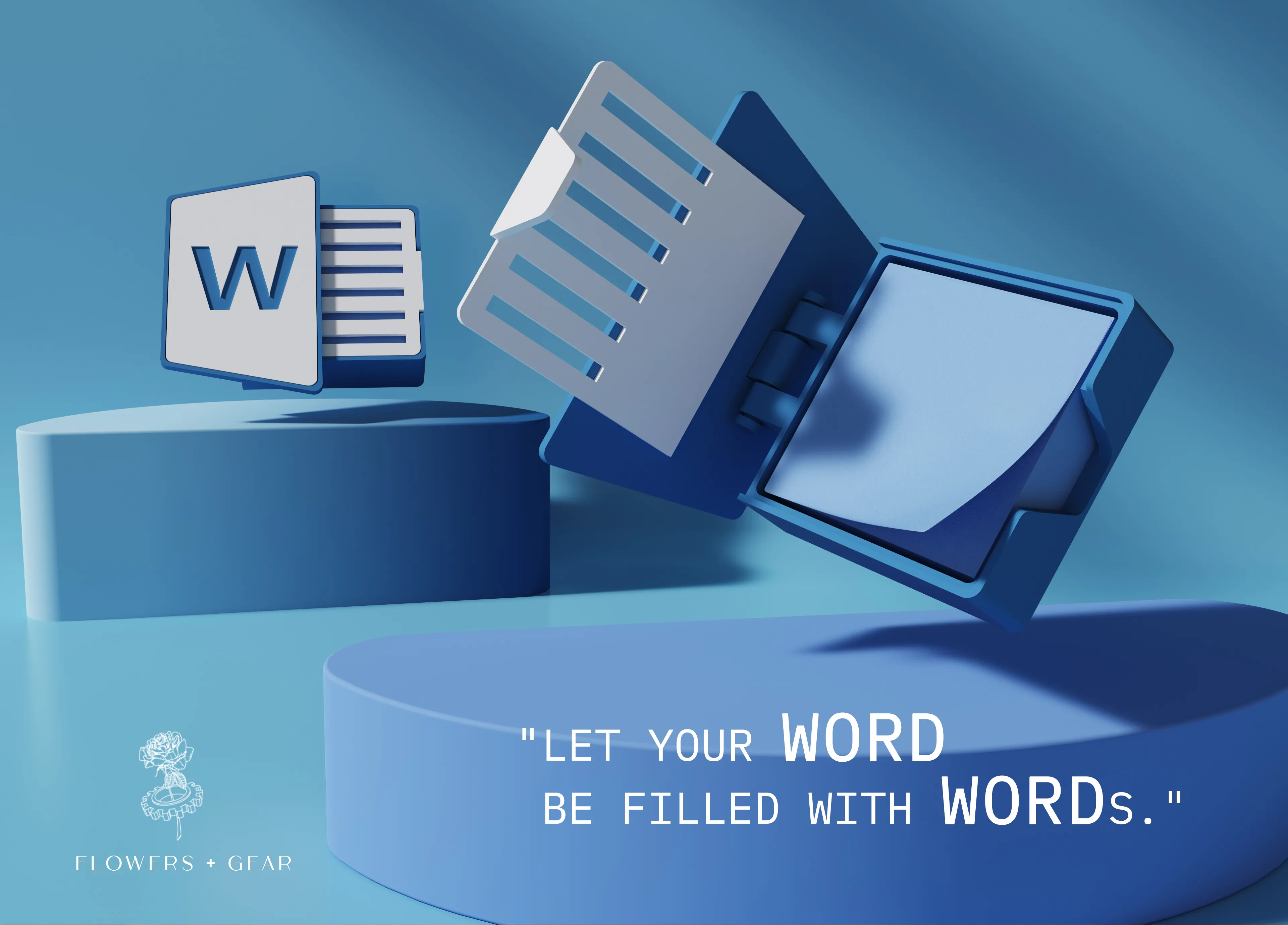 “OFFICE” Post-it note Box / OFFICE便利贴盒 by FLOWERS GEAR MakerWorld ...