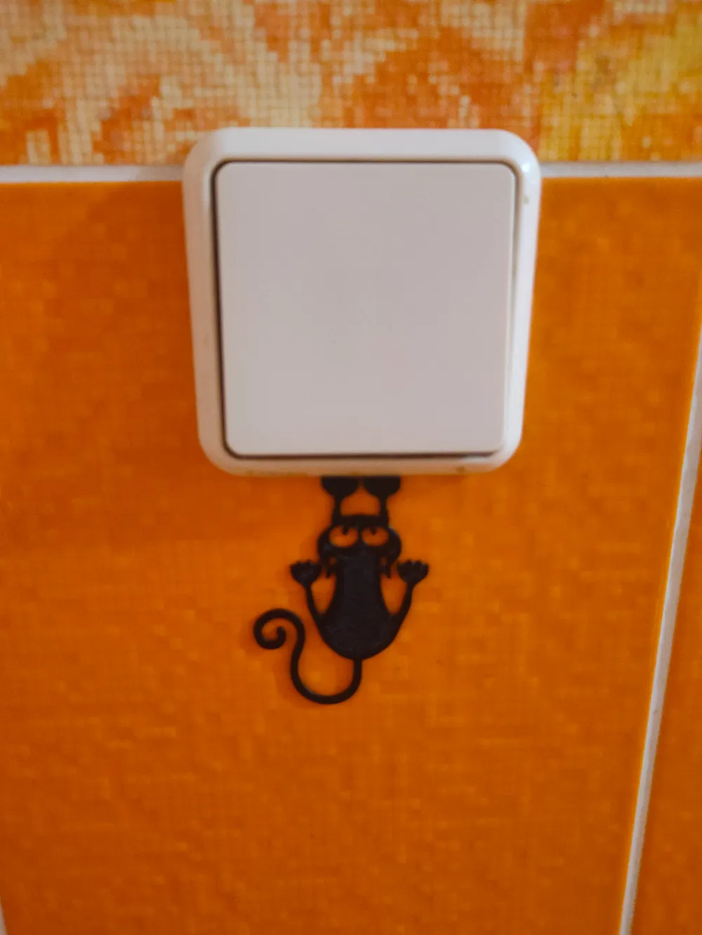 light switch decor Cat by Hrbecek - MakerWorld