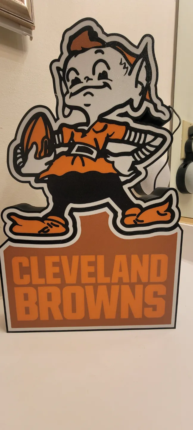 Cleveland Browns Elf by Roger - MakerWorld