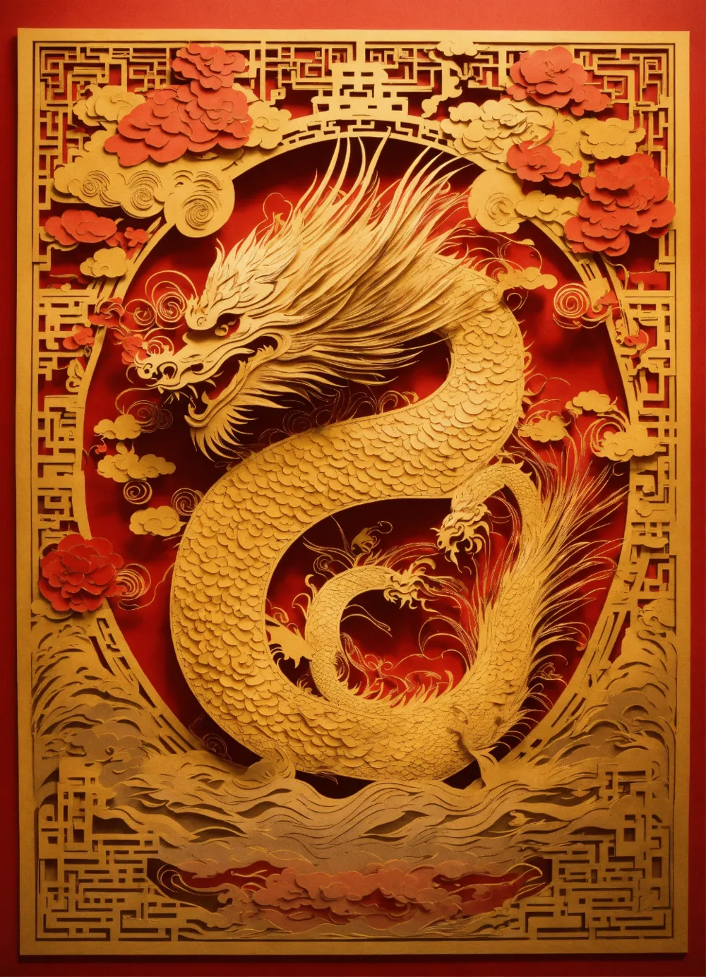 red dragon tablet hueforge by Xasmukarman - MakerWorld