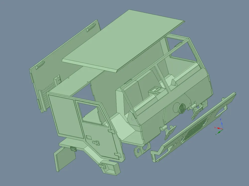 Tatra 815-7 im Maßstab 1/10 von Zax852 MakerWorld: Kostenlose 3D ...