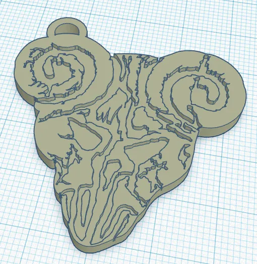 Pick of Destiny Keychain Tenacious D by SlamDunkasaur - MakerWorld