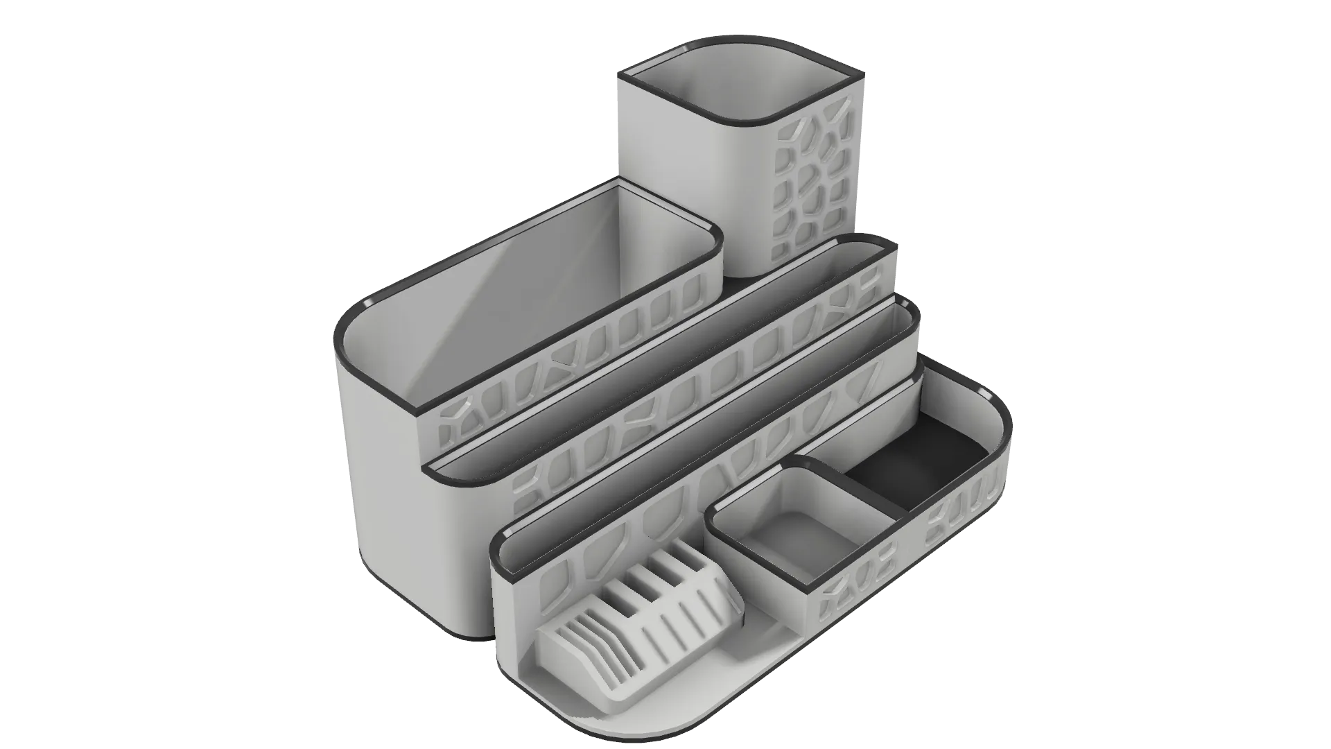 Organizer with Gadget by The Big Greek MakerWorld: Download Free 3D Models