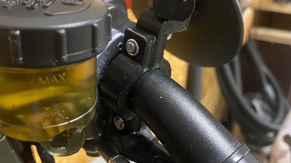 Mirror Handlebar Mount 22mm, Shin Yo, Supermoto, DRZ, SMC by yan_thu ...
