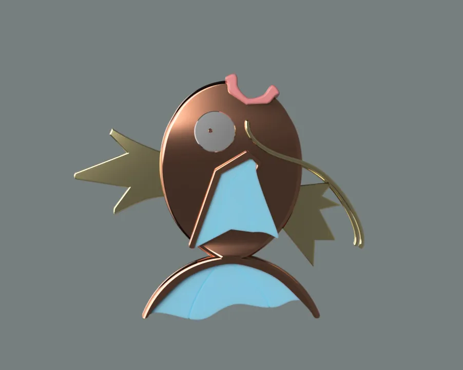 Pokemon Magikarp "God" by Chipotle - MakerWorld