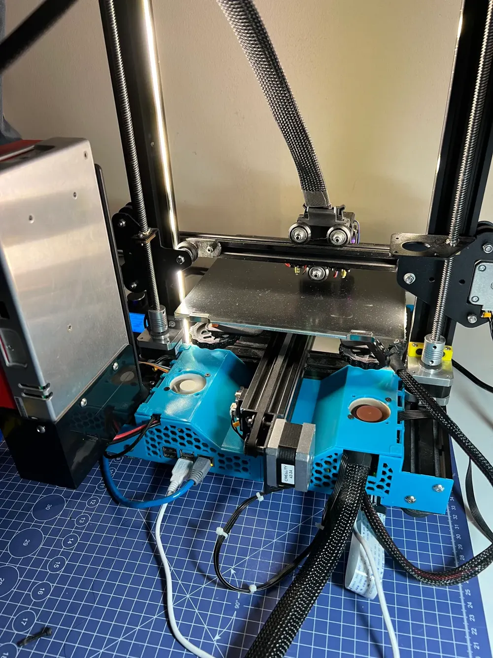 Creality Ender 3 Pro - Rear Case with Raspbery Pi 4 (suitable for ...