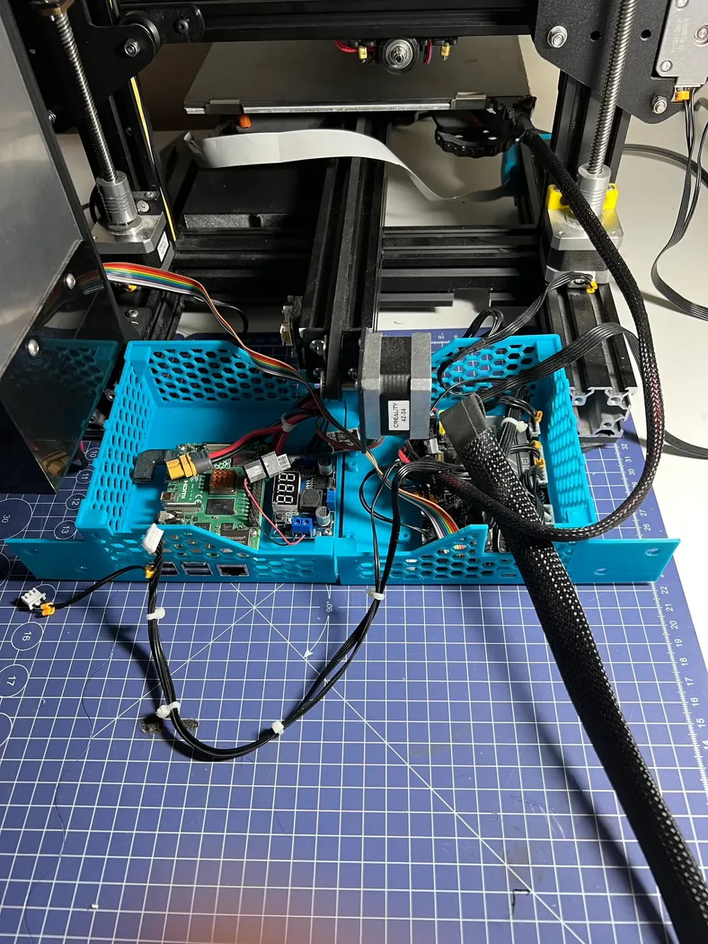 Creality Ender 3 Pro - Rear Case with Raspbery Pi 4 (suitable for ...